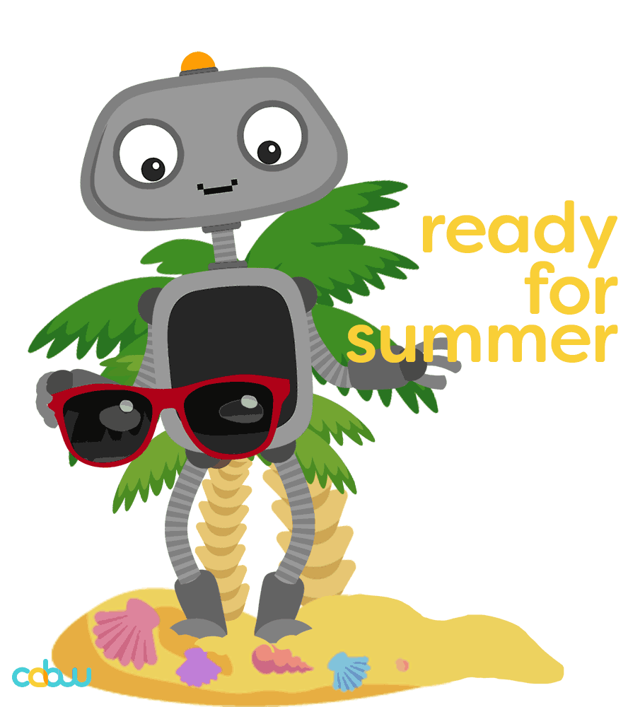 Summer Robot GIF - Find & Share on GIPHY