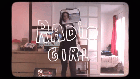 Radio Girl GIFs - Get the best GIF on GIPHY