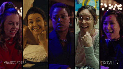 Excited Group Chat GIF by HighballTV.com - Find & Share on GIPHY