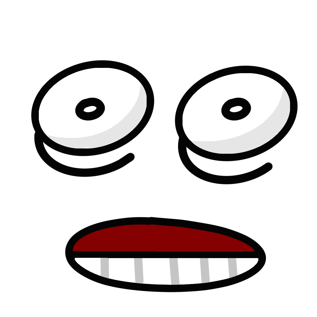 Nervous Face Sticker by Artandsuchevan for iOS & Android | GIPHY