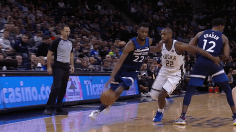 Minnesota Timberwolves Reaction GIF by Milwaukee Bucks - Find & Share ...