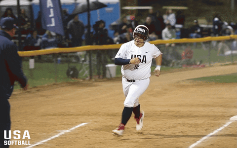 High Five Team Usa GIF by USA Softball - Find & Share on GIPHY