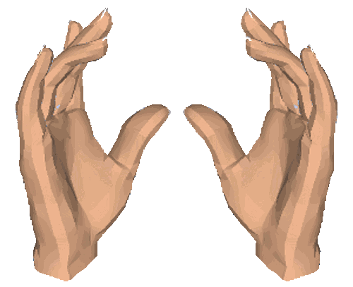 Hand Sticker by badblueprints for iOS & Android | GIPHY