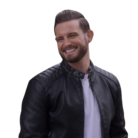 Josh Smile Sticker by YoungerTV for iOS & Android | GIPHY