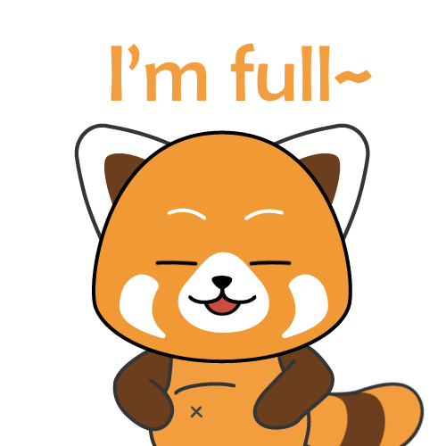 Happy Red Panda Sticker by PlayDappTown for iOS & Android | GIPHY