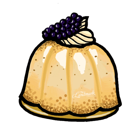 Tea Time Pastries Sticker by The Landmark London for iOS & Android | GIPHY