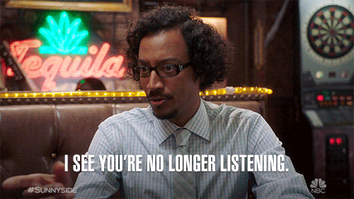 I See Youre No Longer Listening GIFs - Get the best GIF on GIPHY