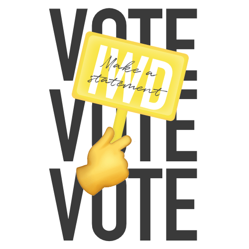 Vote Inspire Sticker by INTERMIX for iOS & Android | GIPHY