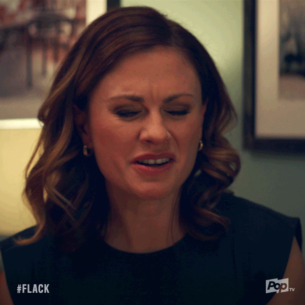 Anna Paquin Eww GIF by Pop TV - Find & Share on GIPHY