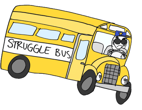 Struggle Bus Gif