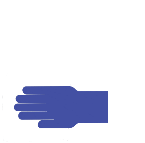 Swipe Up Gloved Hand Sticker by MD Wipe Outz for iOS & Android | GIPHY