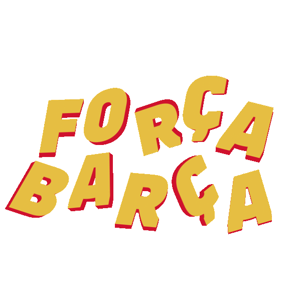 Forca Barca Sticker by FC Barcelona for iOS & Android | GIPHY