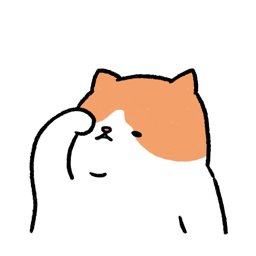 Sad Cat Sticker by FATZOO for iOS & Android | GIPHY