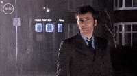 Doctor Who Sad Rain Gif