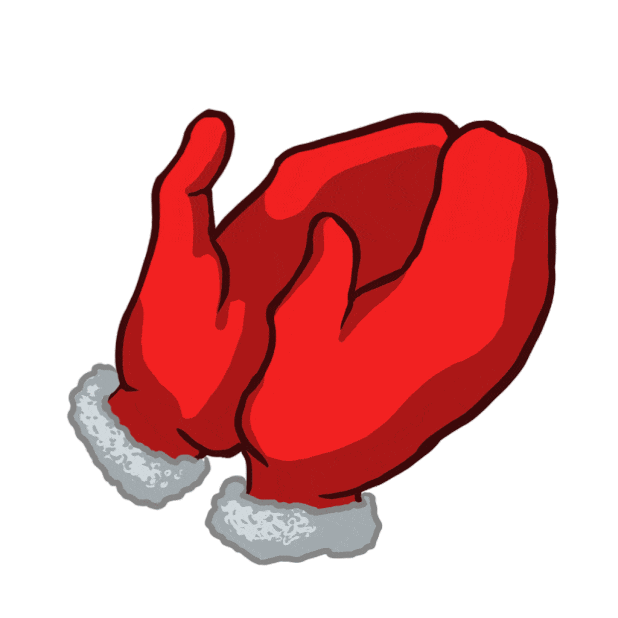 Christmas Hand Gestures by Stickerpacks.design | GIPHY