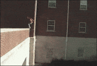 Guy Jumping Off Building Gif