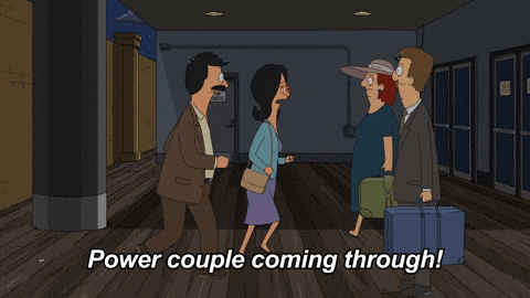 Power Couple GIFs - Get the best GIF on GIPHY