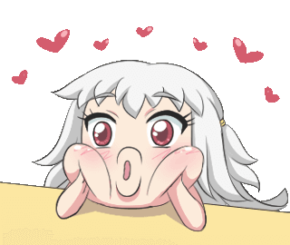 Chu Chu Kiss Sticker by Jin for iOS & Android | GIPHY