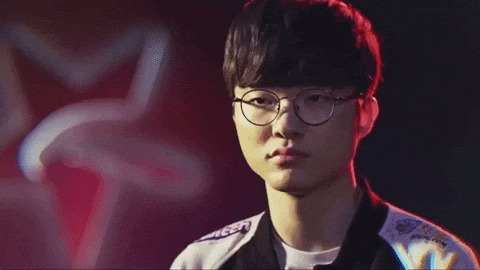 Skt T1 Faker Gif