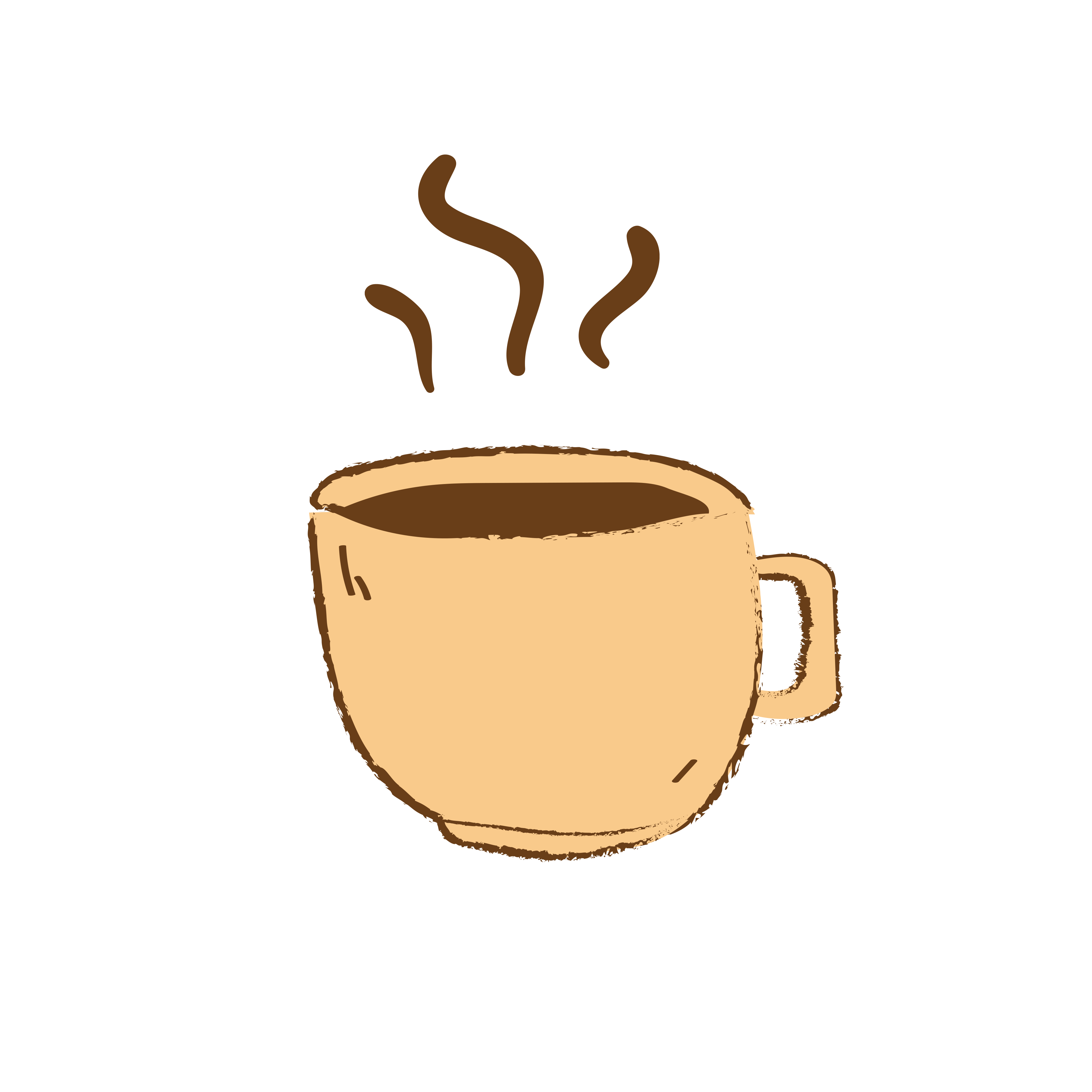 Coffee Sticker by Posh The Label for iOS & Android | GIPHY