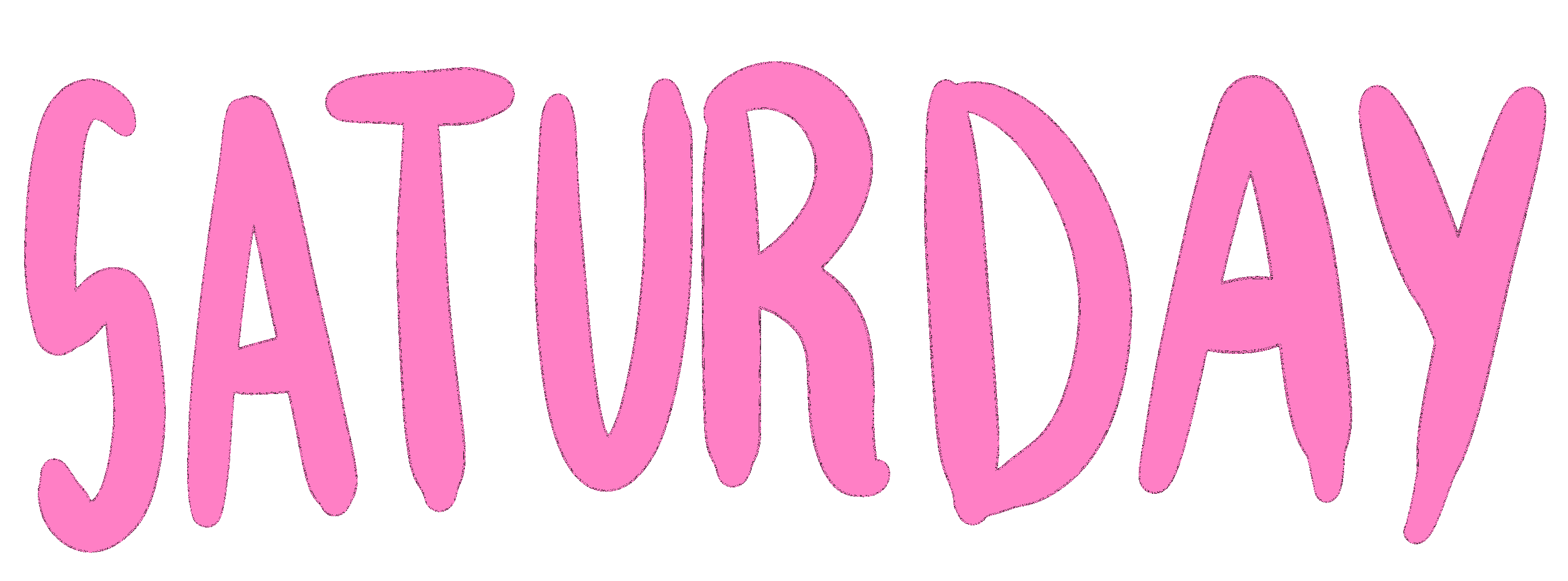 Pink Weekend Sticker by MissAllThingsAwesome for iOS & Android | GIPHY