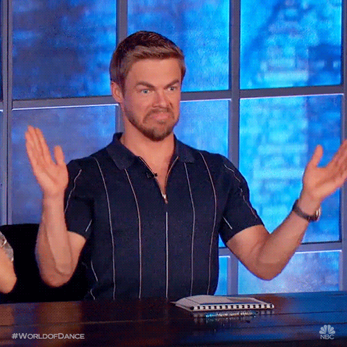 Clapping Derekhough GIF by NBC World Of Dance - Find & Share on GIPHY