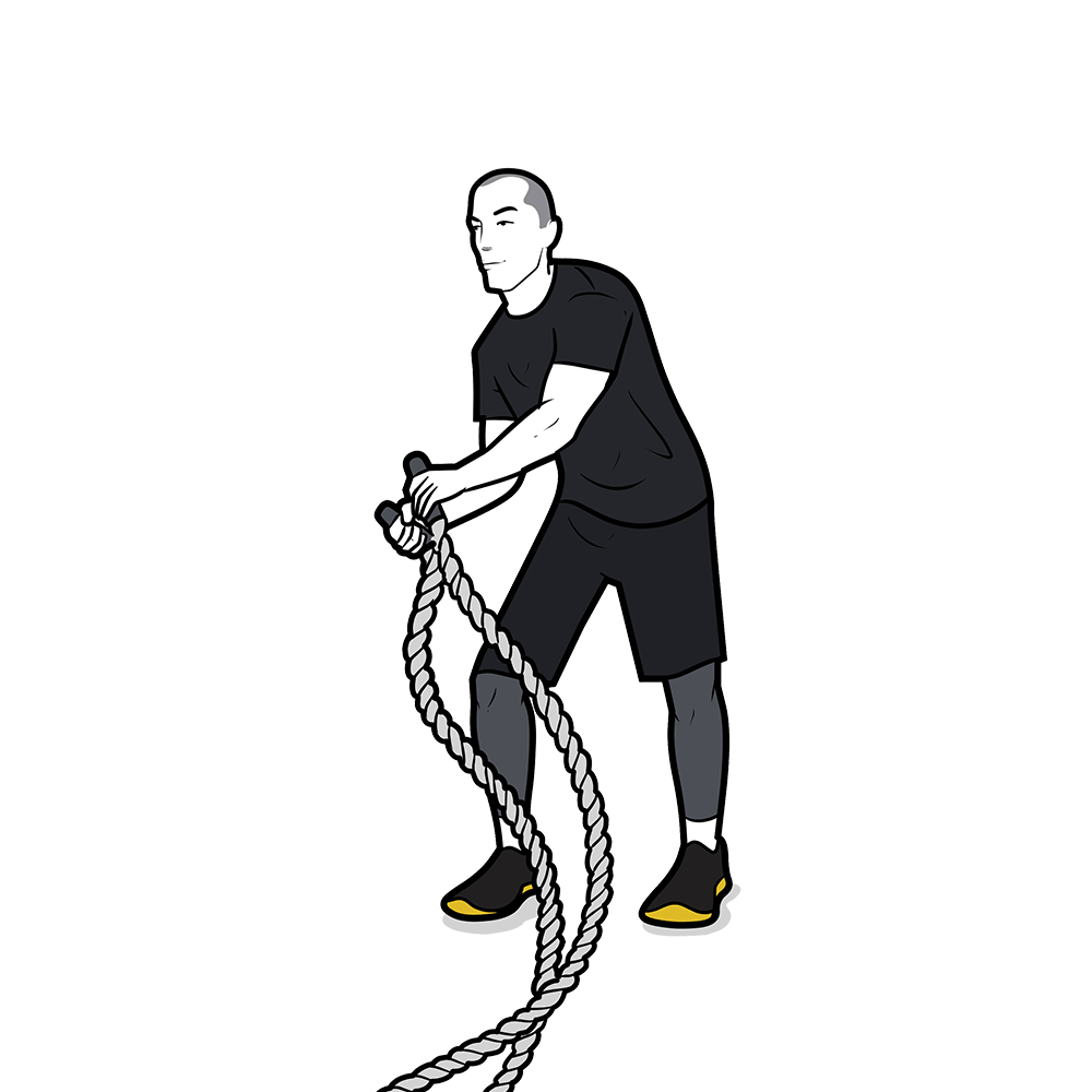 Battle Ropes Sticker by JLFITNESSMIAMI for iOS & Android | GIPHY