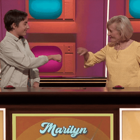 Happy Game Show GIF by ABC Network - Find & Share on GIPHY