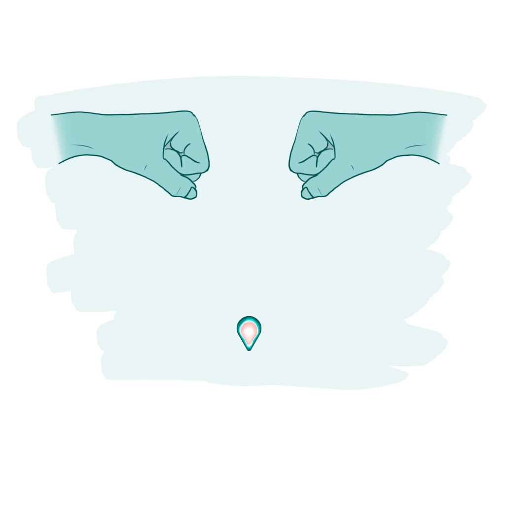 Women Fist Bump Sticker by THE SORORITY for iOS & Android | GIPHY