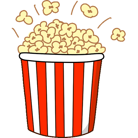 Animated Popcorn Gif
