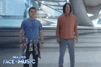 Bill And Ted Woah Gif