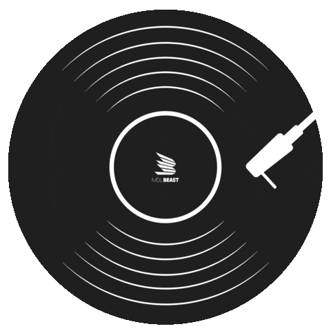 Vinyl Records Sticker by MDLBEAST for iOS & Android | GIPHY
