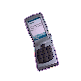 Flip Phone Sticker for iOS & Android | GIPHY