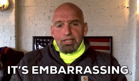 John Fetterman GIF by GIPHY News - Find & Share on GIPHY