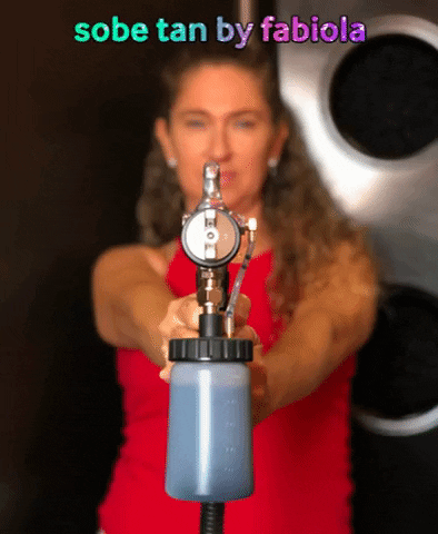 Spray Tan GIF by Sobe tan by Fabiola - Find & Share on GIPHY