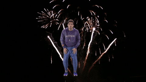 Jump Fireworks GIF by John Mayer - Find & Share on GIPHY