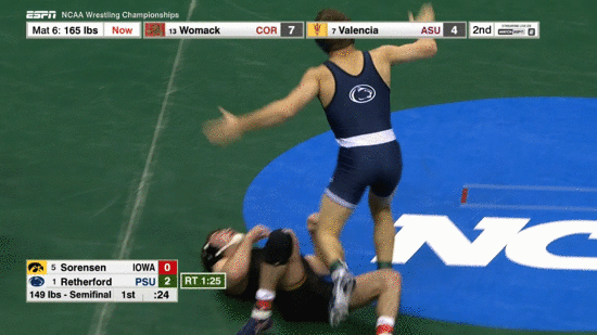 Ncaa Sports Wrestling GIF by NCAA Championships - Find & Share on GIPHY