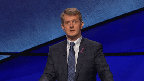 The Greatest Of All Time GIF by Jeopardy! - Find & Share on GIPHY