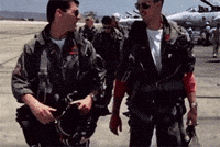 Top Gun Iceman Gif