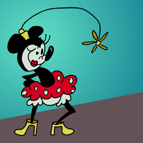 Minnie Mouse Eating GIF by Jeremy Speed Schwartz - Find & Share on GIPHY