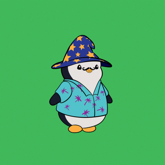 Peace Out Goodbye GIF by Pudgy Penguins - Find & Share on GIPHY