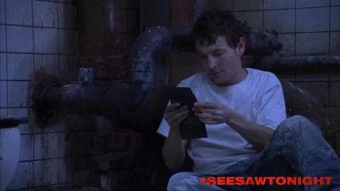 Horror Film GIF by Saw - 10th Anniversary Re-Release Event - Find ...