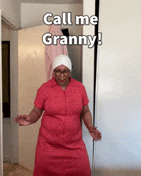 Old Woman Dancing Gif