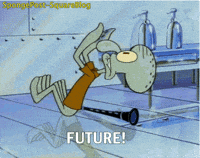 Squidward Future Gif