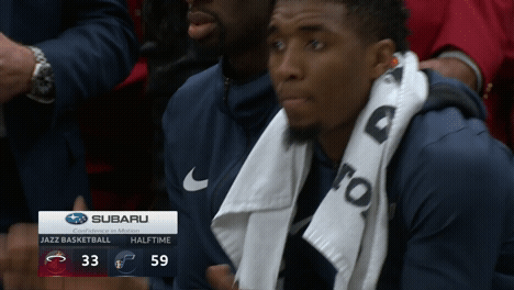 Donovan Mitchell Nba GIF by Utah Jazz - Find & Share on GIPHY