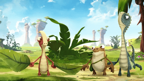 Happy T-Rex GIF by Gigantosaurus - Find & Share on GIPHY