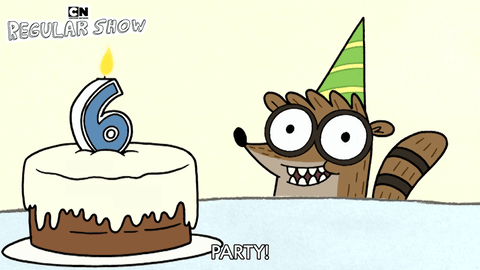 Regular Show Birthday Cake