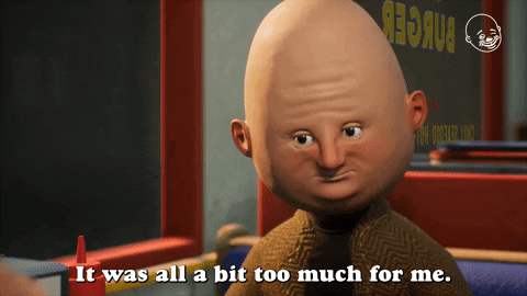 Too-much-for-me GIFs - Get the best GIF on GIPHY