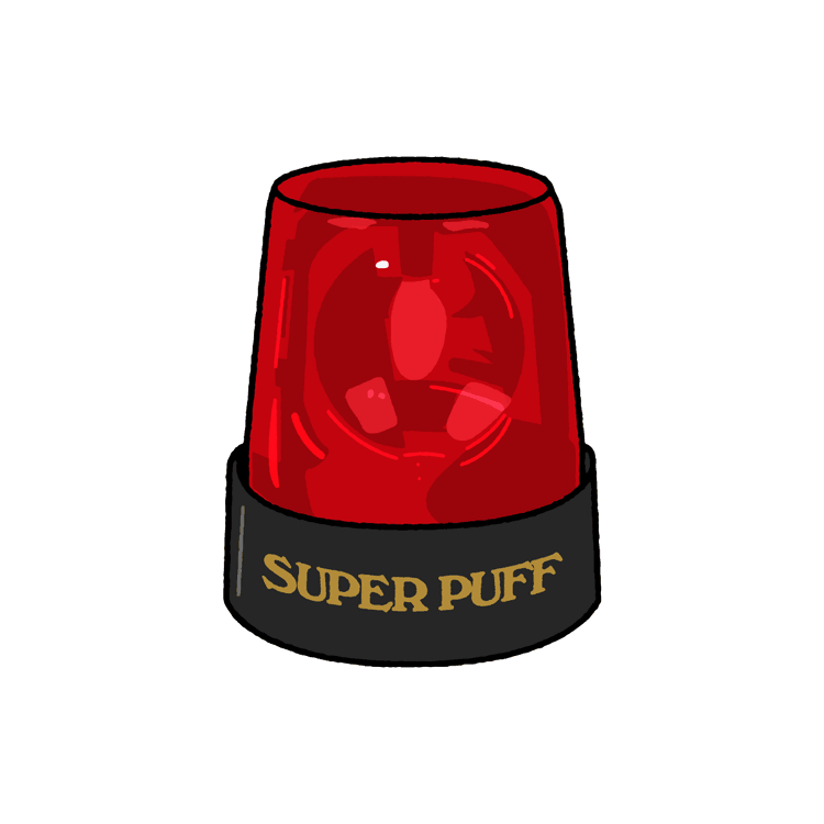 Red Light Alarm Sticker by aritzia for iOS & Android | GIPHY