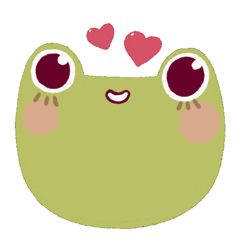 Frog Heart Sticker Sticker for iOS & Android | GIPHY